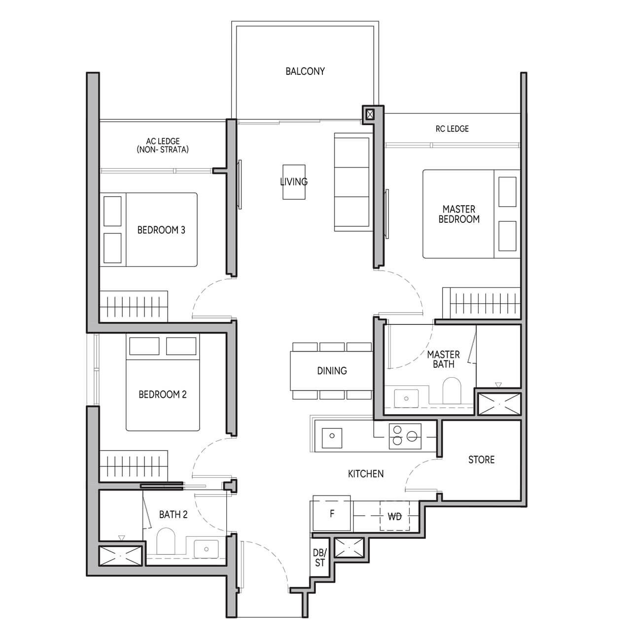 The Orie Condo Floor Plan | Siteplan and Unit Layout